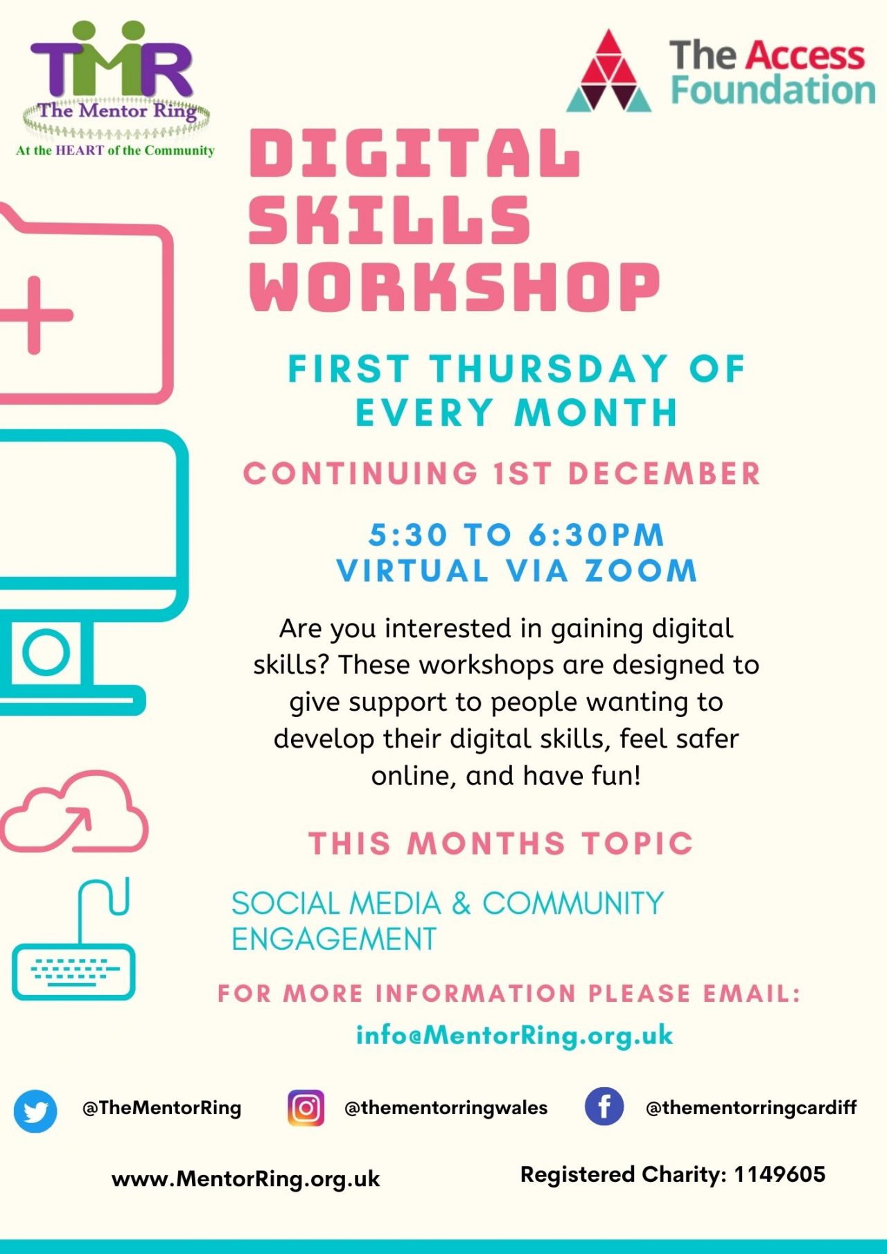 Digital Skills Workshop 1st Dec - The Mentor Ring