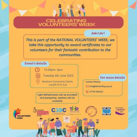 Celebrating Volunteers' Week 6thJune 2023 - The Mentor Ring