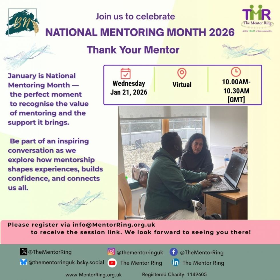 National Mentoring Month virtual session Wednesday, 21st January 2026 ...